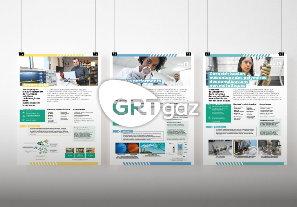 Scientific event: a poster session for GRTgaz